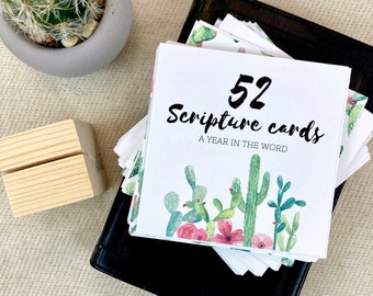 Verse of the Week Cards - Etsy