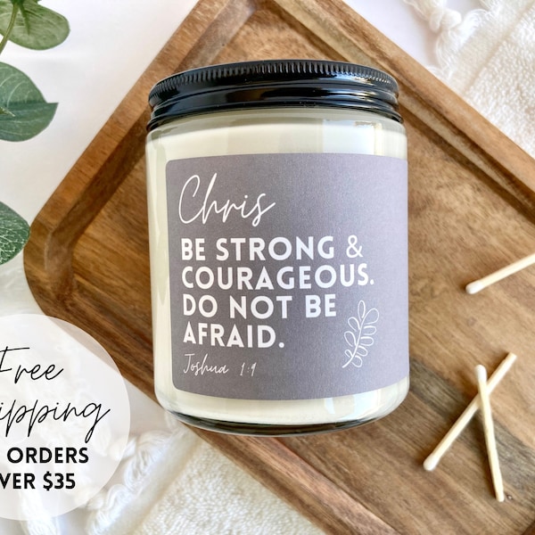 Strong Candle - Etsy