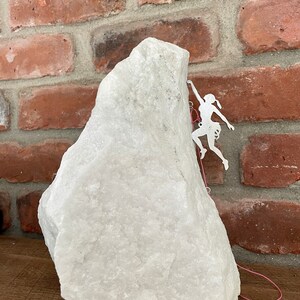 Custom Rock Climbing Gift, Tabletop/mantel Decor, Stone and Steel ...