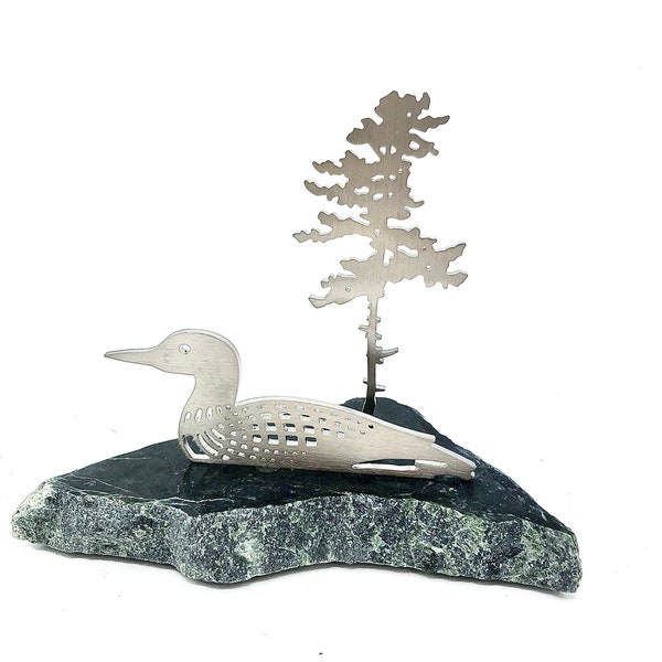 Loon Sculpture - Etsy