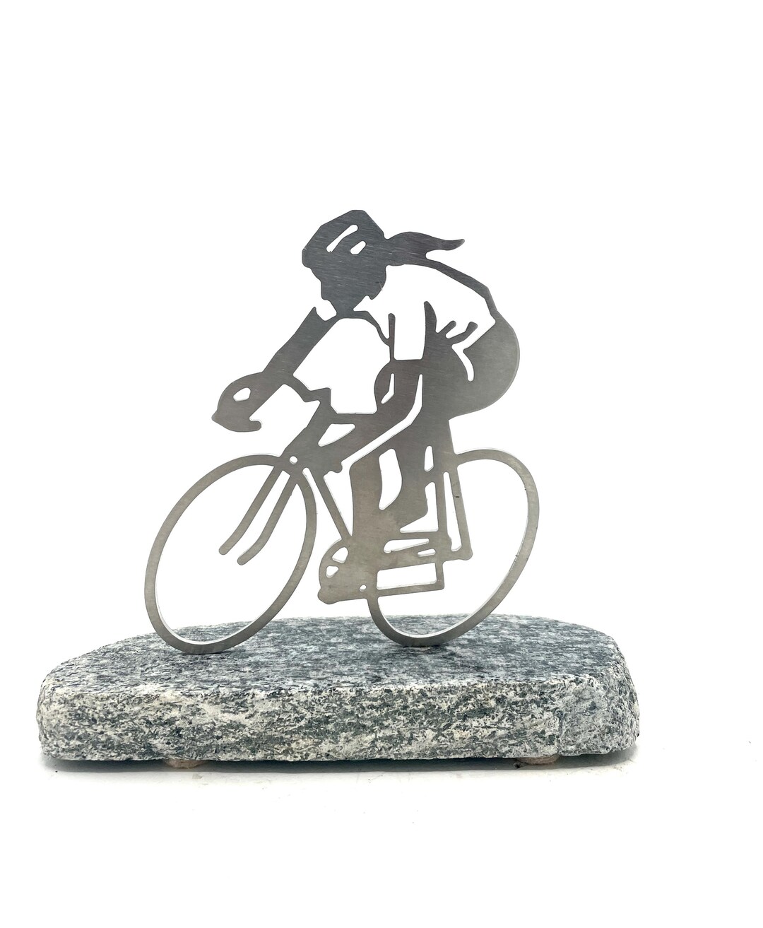 Metal Cyclist ,road Racer, Bicycle Art, Metal Sculpture, Cyclist ...