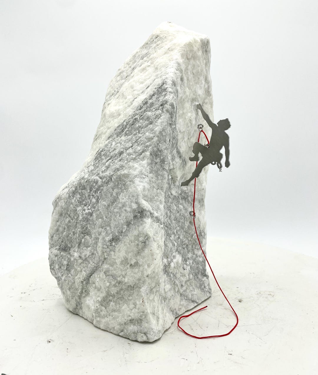 Rock Climbing Sculpture, Tabletop/mantel Decor, Office/home Art, Stone ...