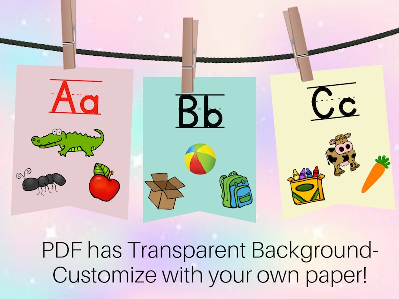 ABC Classroom Banners | Phonics Posters | Kindergarten | Primary Grades ...