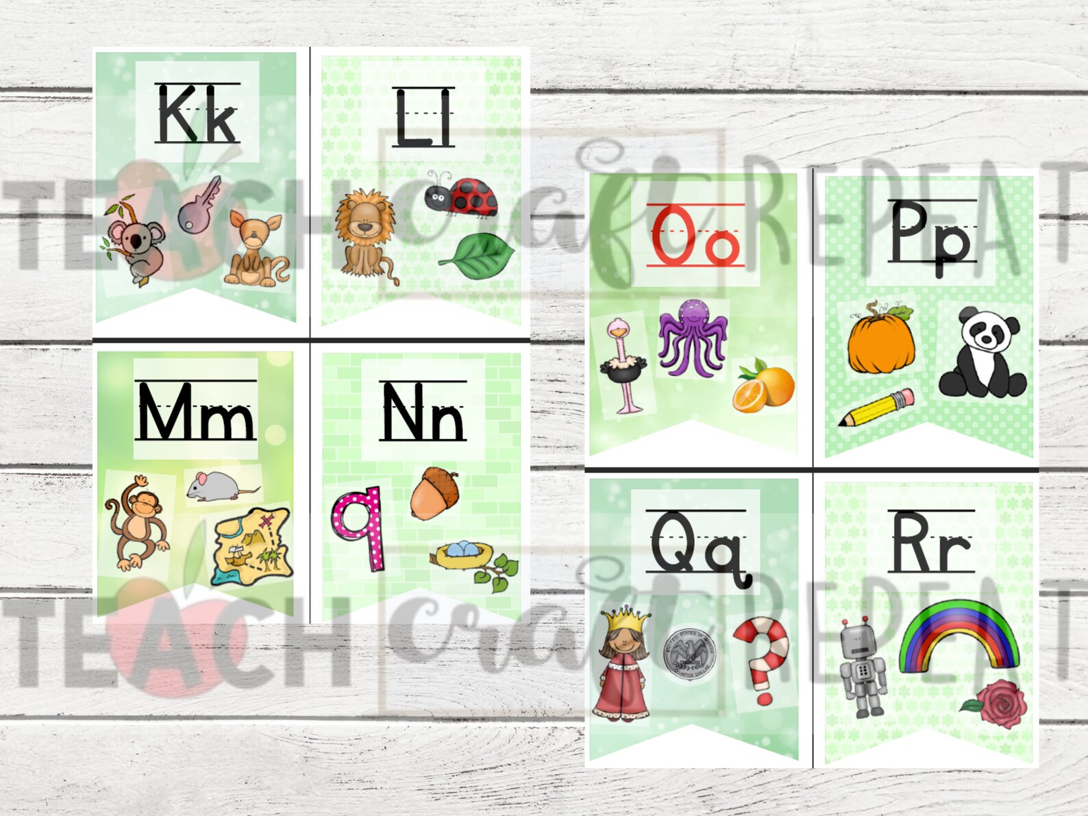 ABC Classroom Banners | Phonics Posters | Kindergarten | Primary Grades ...