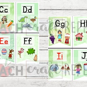 ABC Classroom Banners | Phonics Posters | Kindergarten | Primary Grades ...