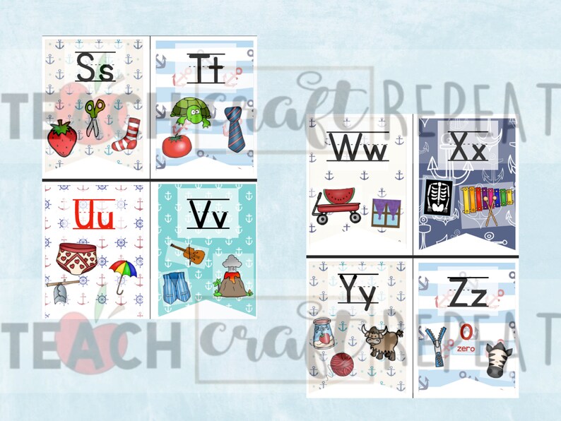 ABC Classroom Banners | Phonics Posters | Kindergarten | Primary Grades ...