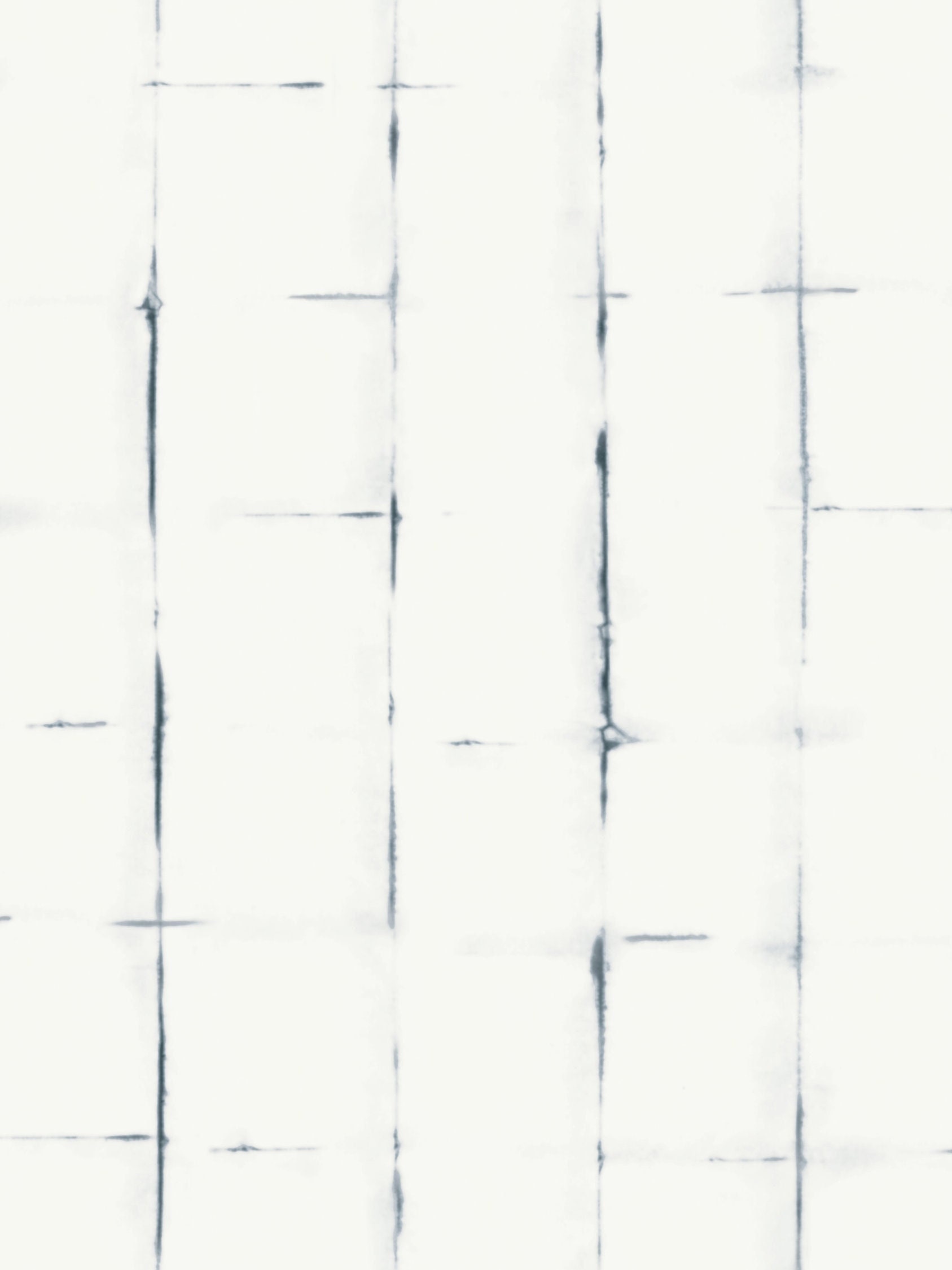 Modern Minimal Grid Wallpaper, Organic Grid Pattern, Blue and Cream ...
