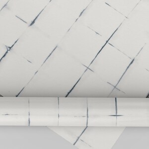Modern Minimal Grid Wallpaper, Organic Grid Pattern, Blue and Cream ...