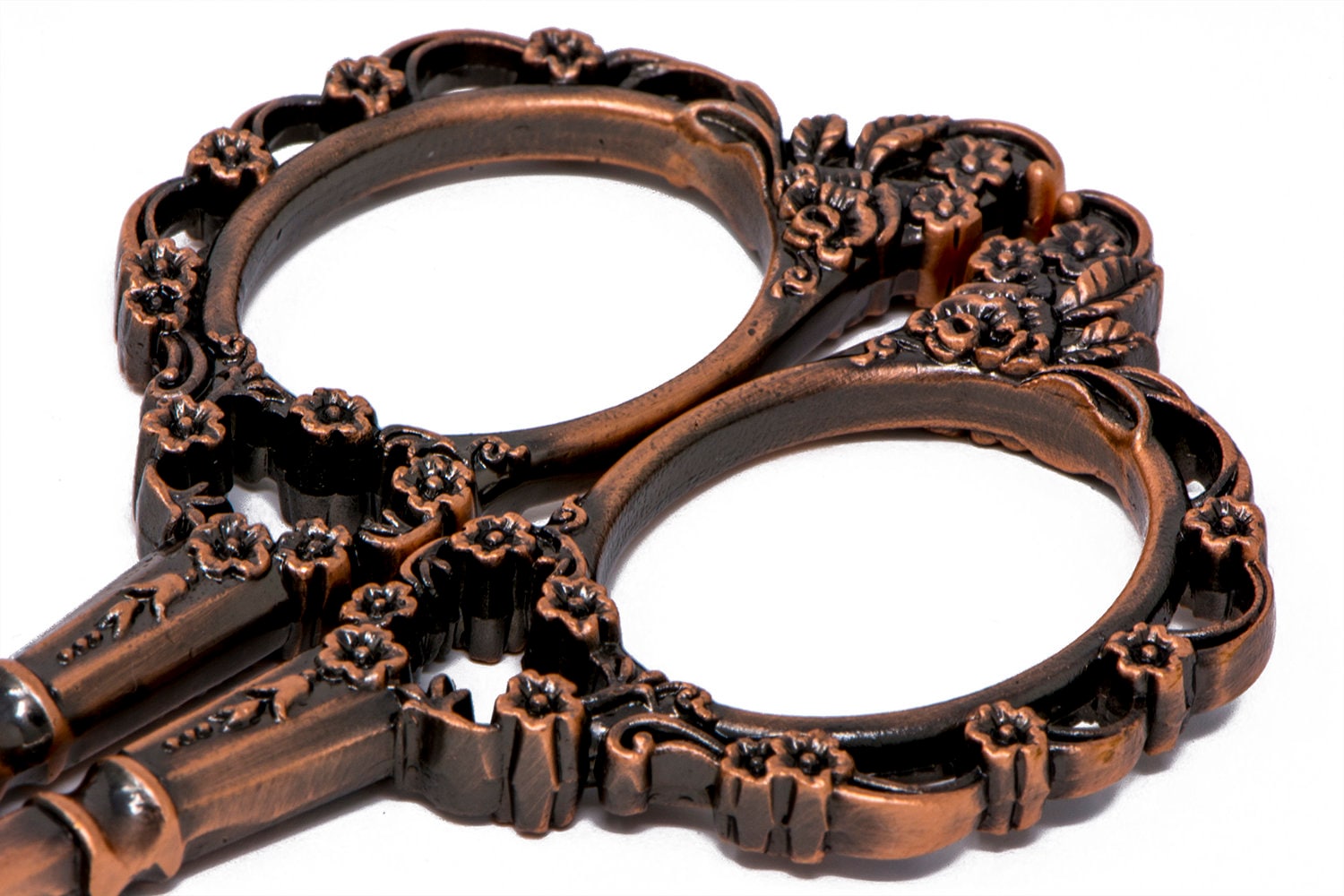 Victorian Floral Embroidery Scissors Antique Style Vintage | Etsy UK