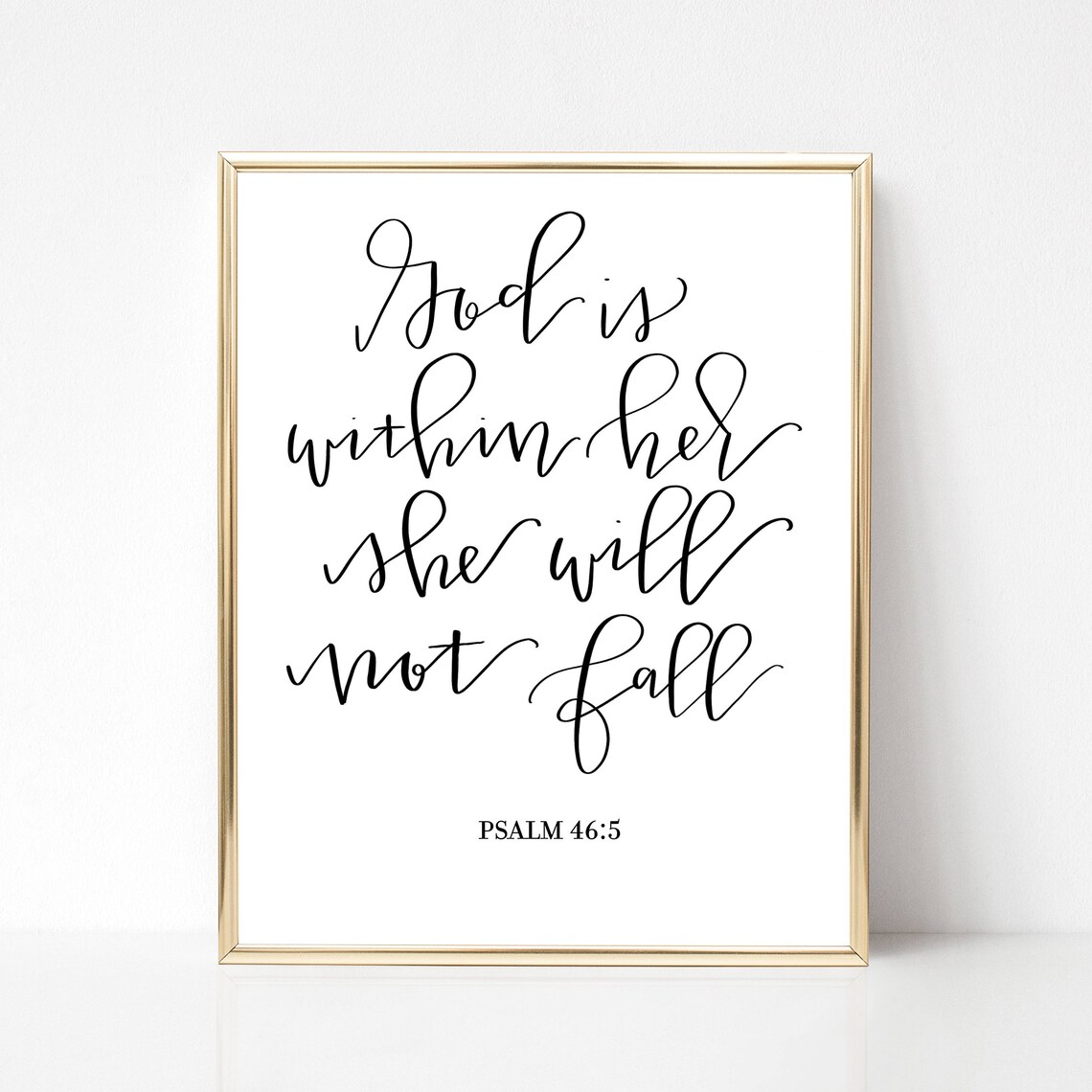 Psalm 46:5 Digital Print - Etsy