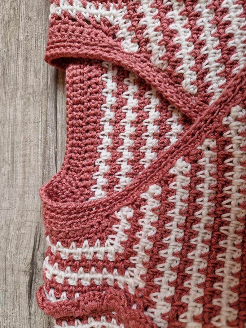 Crochet Pattern Wrap Baby Vest - Etsy