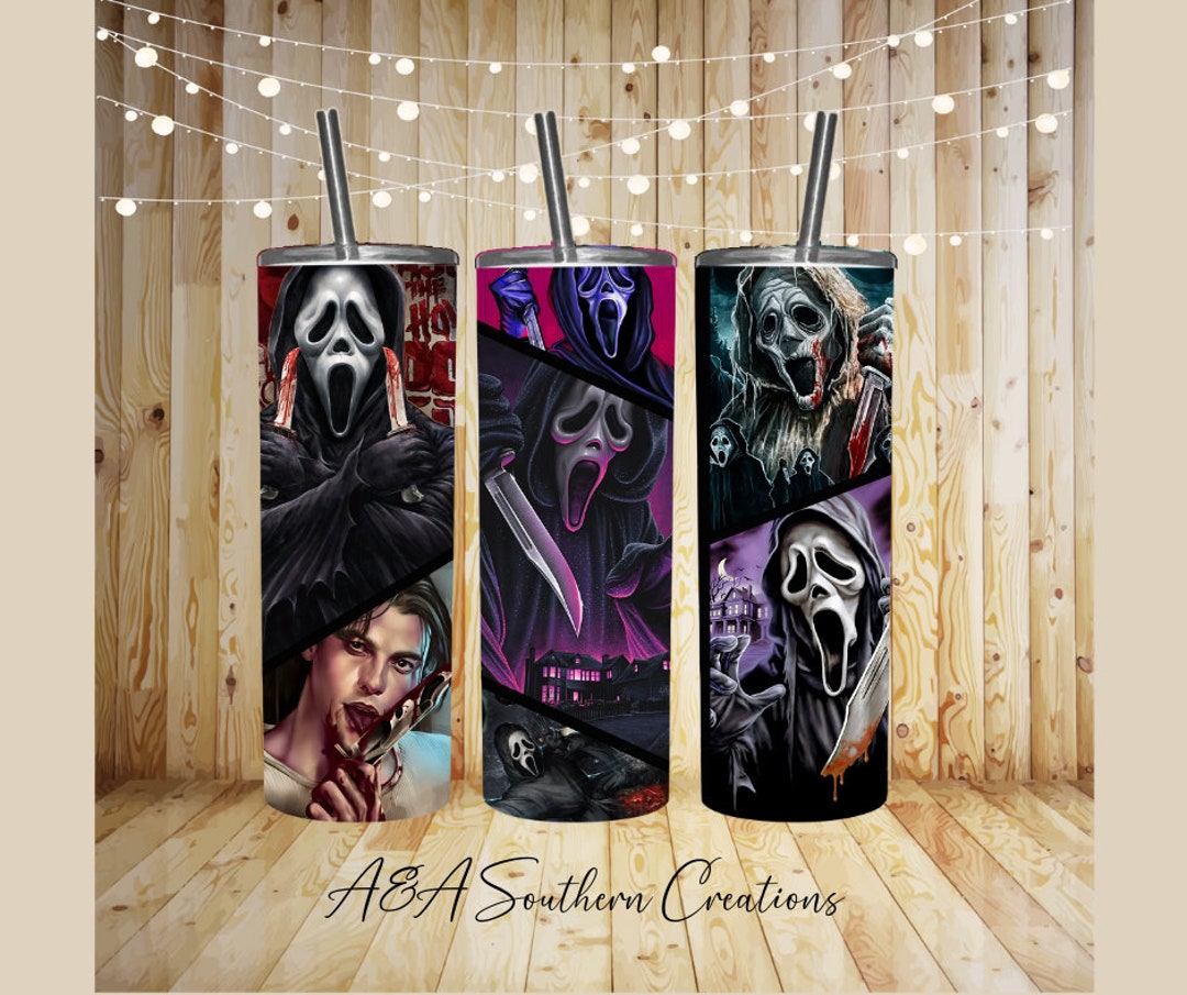 Scream 20oz Sublimation Tumbler Finished Product - Etsy