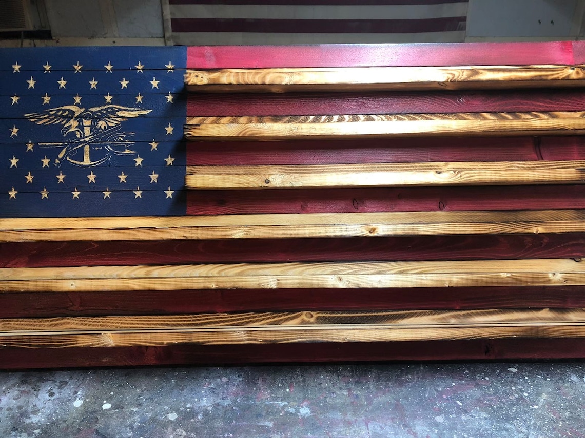 Military Challenge Coin Holder American Flag Coin Holder - Etsy