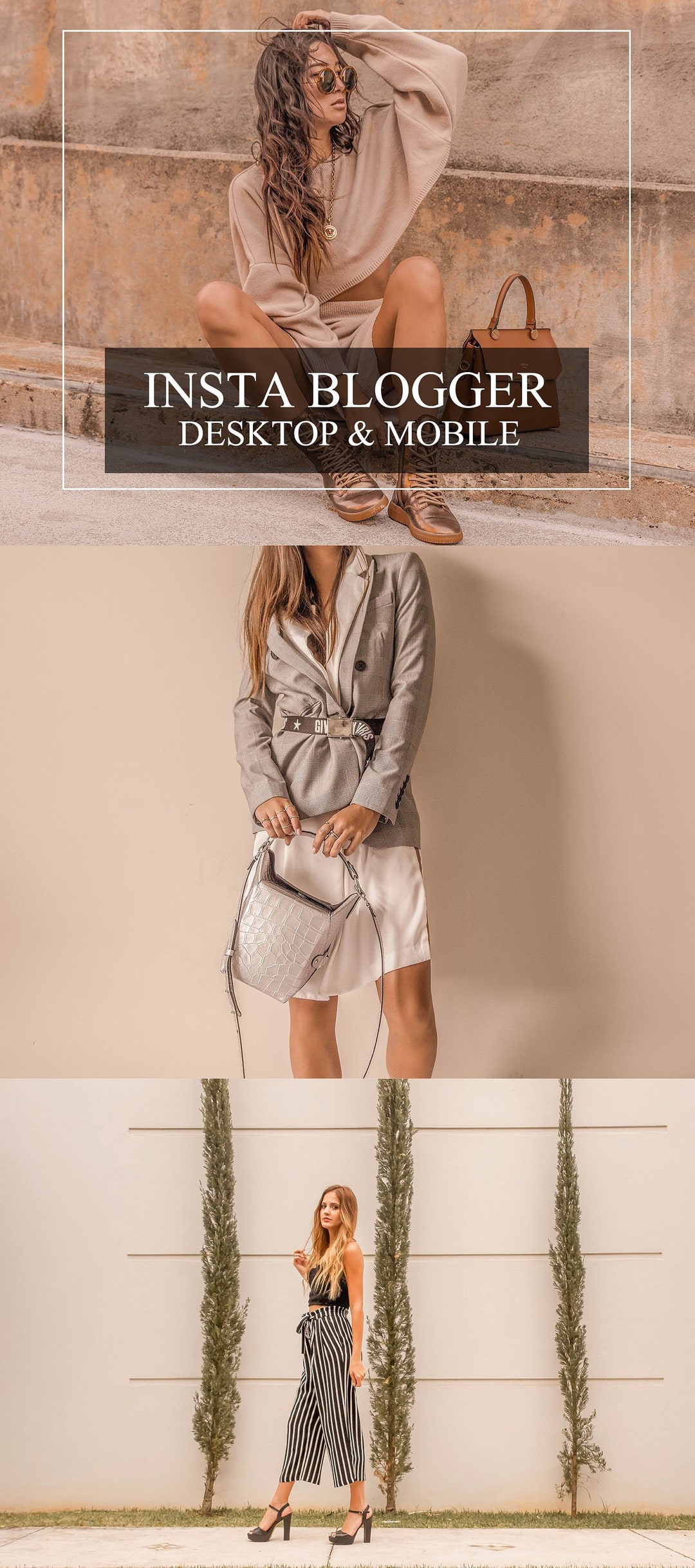 Insta Blogger Lightroom Preset for Mobile & Desktop, Great for Blogger ...