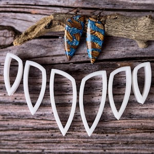 Slim Scalene Triangle Cutters - 6 Piece Set - Polymer Clay Slim Scalene ...