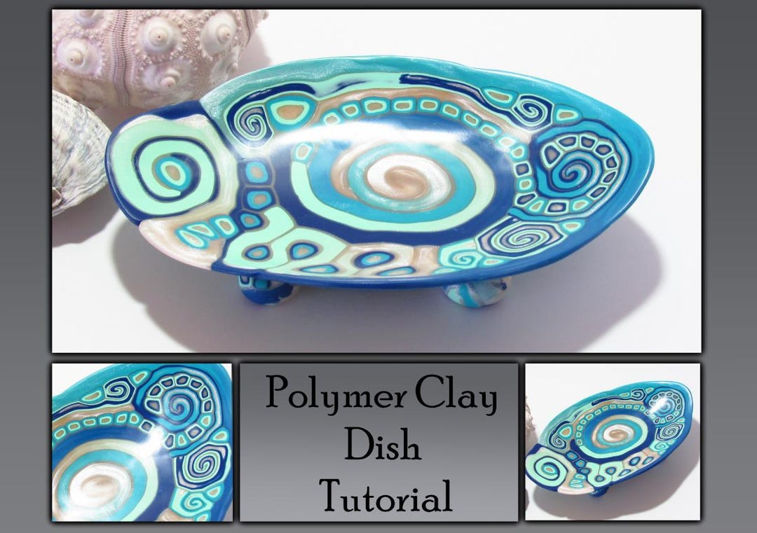 Tidal Wave Polymer Clay Dish Video Tutorial - Etsy