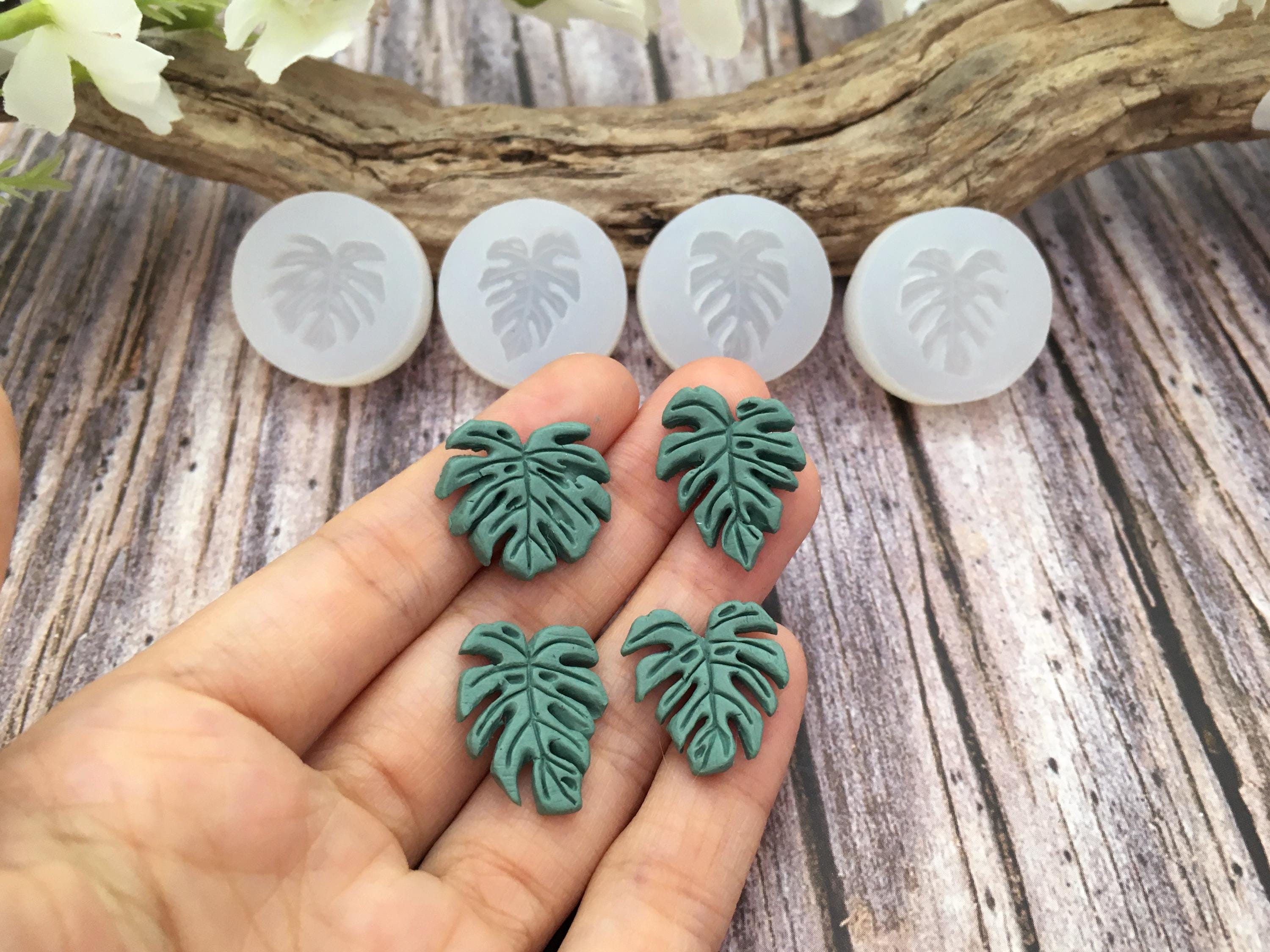 Mini Monstera Leaf Silicone Mold - Monstera Leaf Patterns - Use With ...