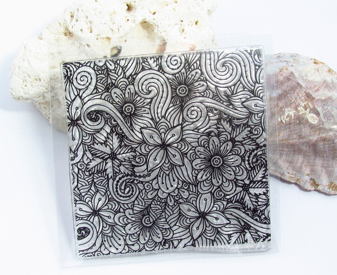 Polymer Clay Texture Mat | Clay Texture | Polymer Clay Mat | Clay Mat ...