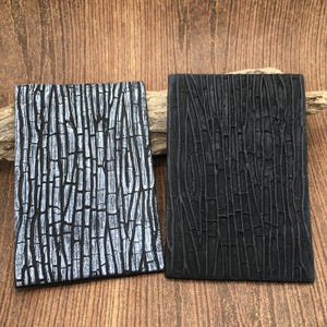 38. Polymer Clay Texture Mat - Burnt Wood Pattern - Use With Polymer ...