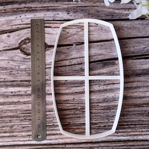 Large Polymer Clay Cutters - Rounded Rectangle Trinket Dish Cutters ...