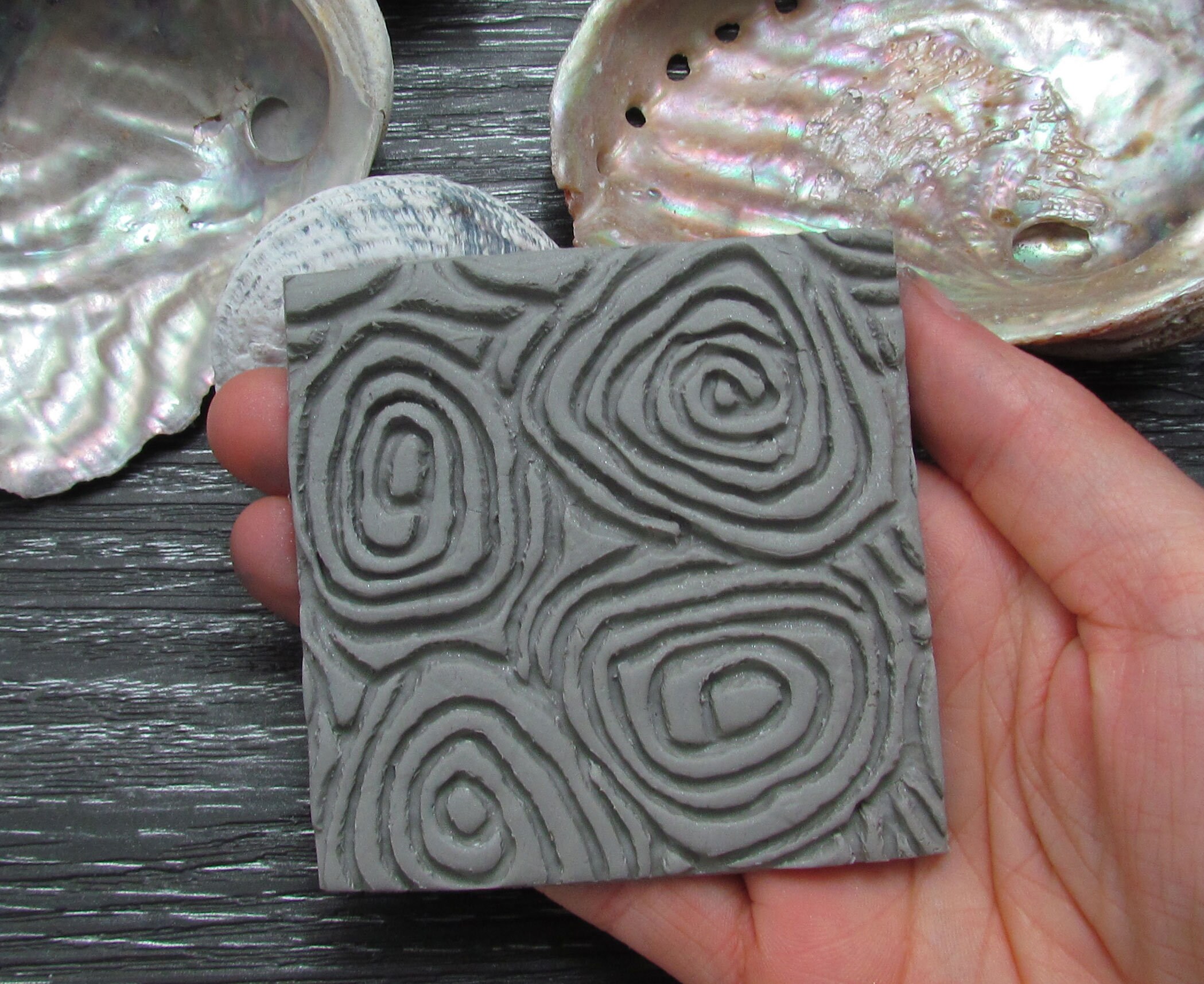 Polymer clay texture mat clay texture polymer clay mat | Etsy