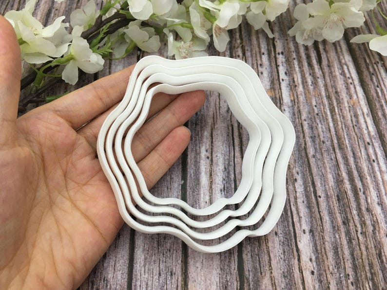 Large Polymer Clay Cutter - Wobble Circle Cutters - Use With Polymer ...