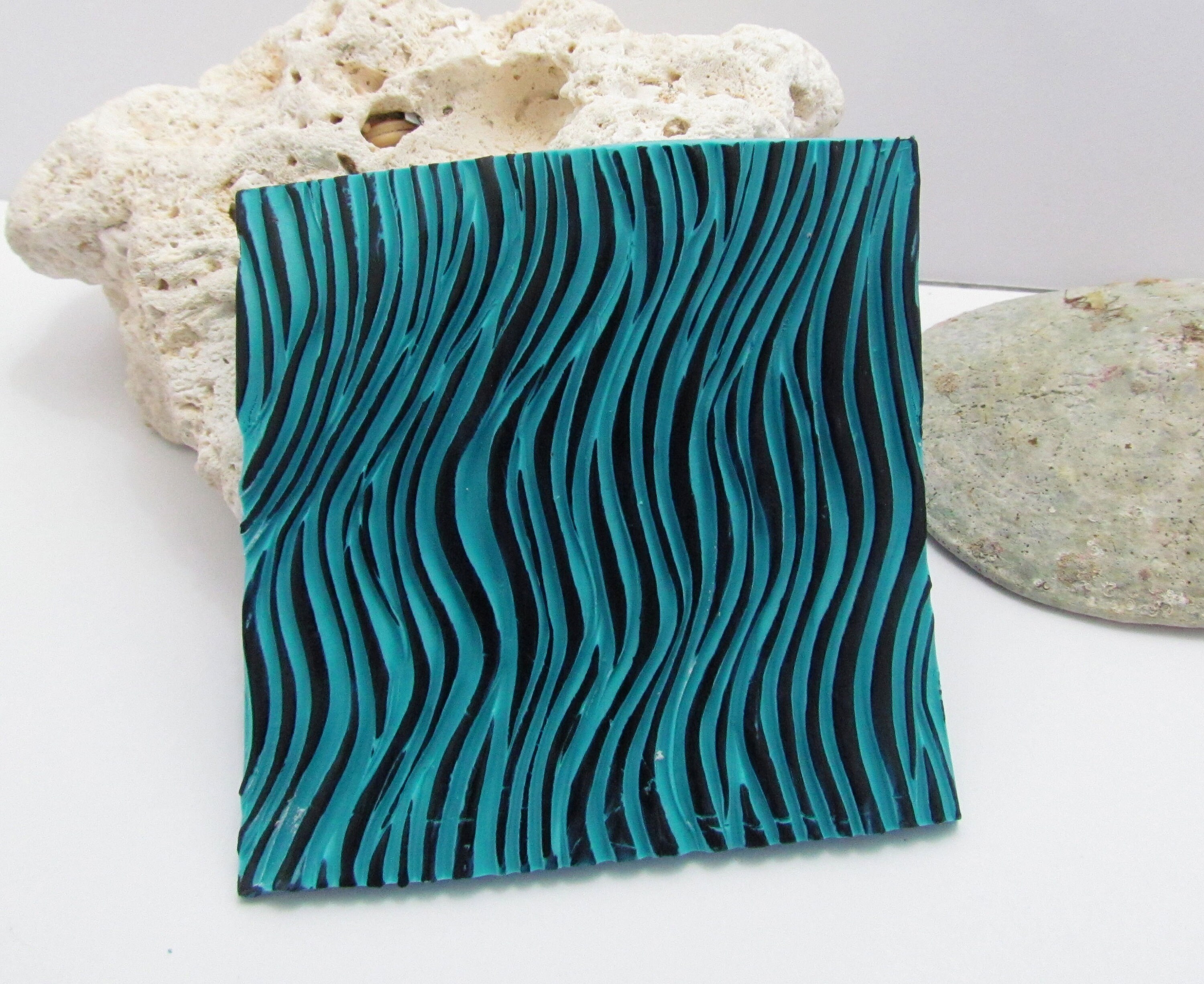 Polymer clay texture mat clay texture polymer clay mat | Etsy