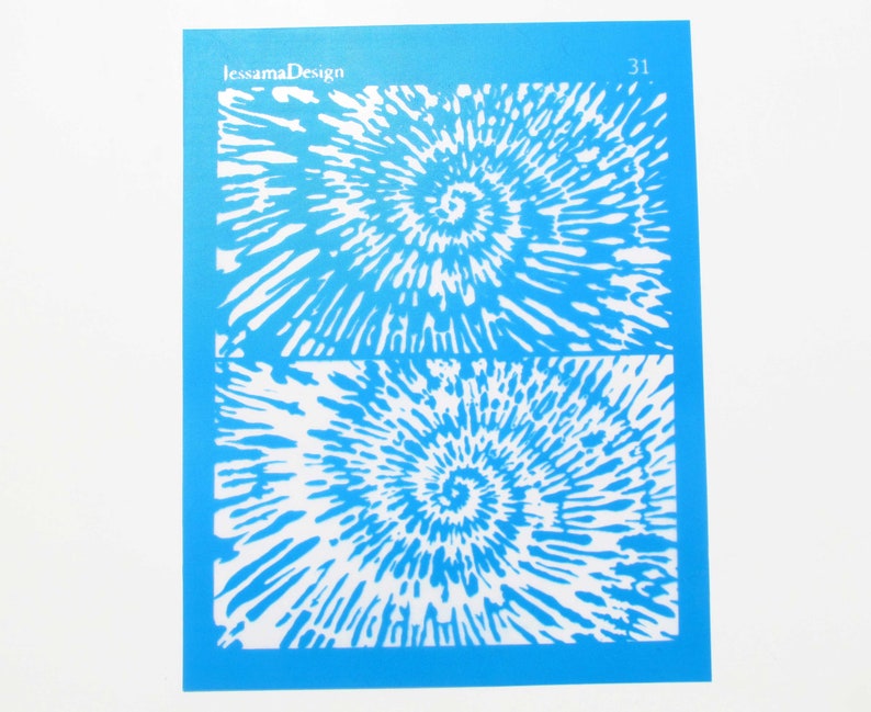 Polymer Clay Silkscreen (tie Dye) Jessama Design Silkscreen #31 - Etsy