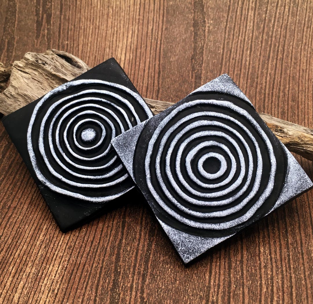13. Polymer Clay Texture Mat - Water Ripple Pattern - Use With Polymer ...
