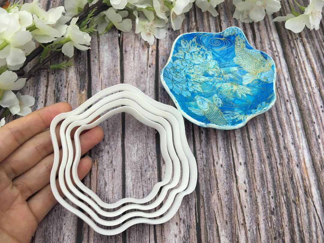 Large Polymer Clay Cutter - Wobble Circle Cutters - Use With Polymer ...