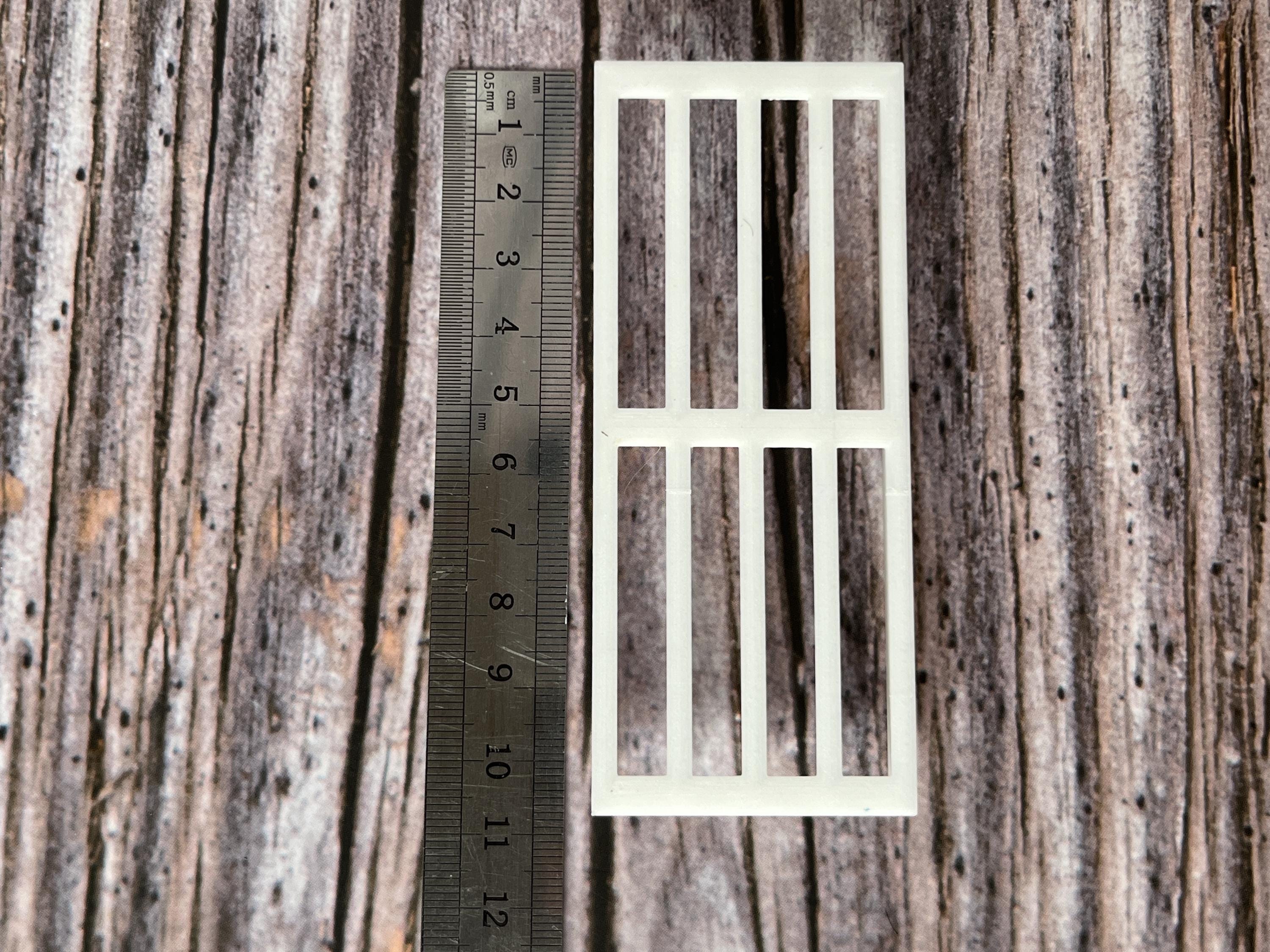 Polymer Clay Slab Cutters - Long Rectangle Shape - 3 Sizes- Use to ...