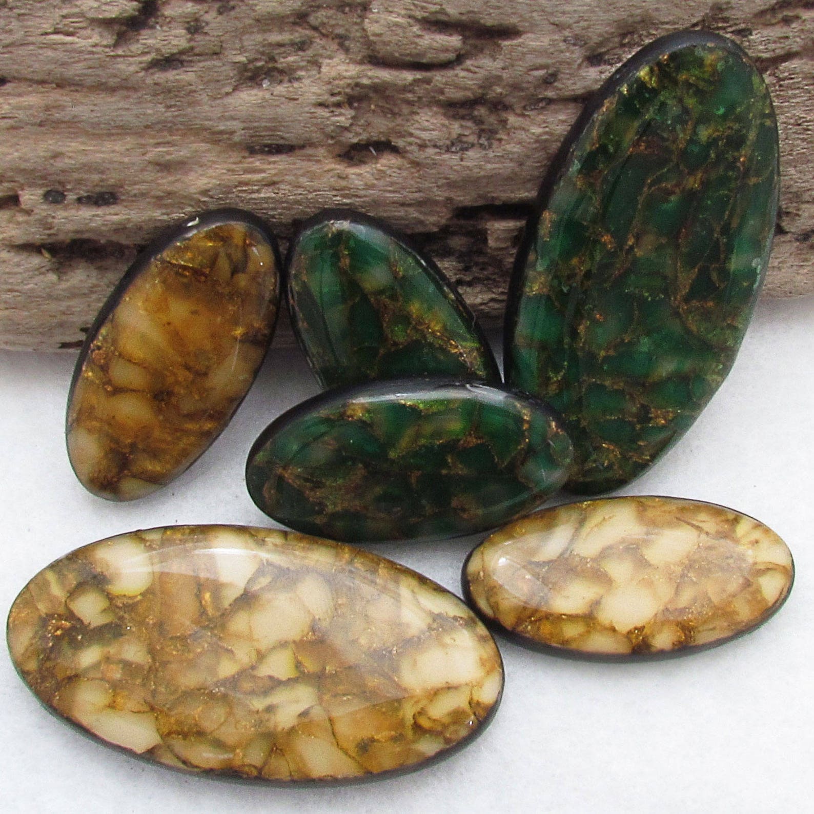 Faux Gold Veined Quartz & Jade Video Tutorial - Etsy
