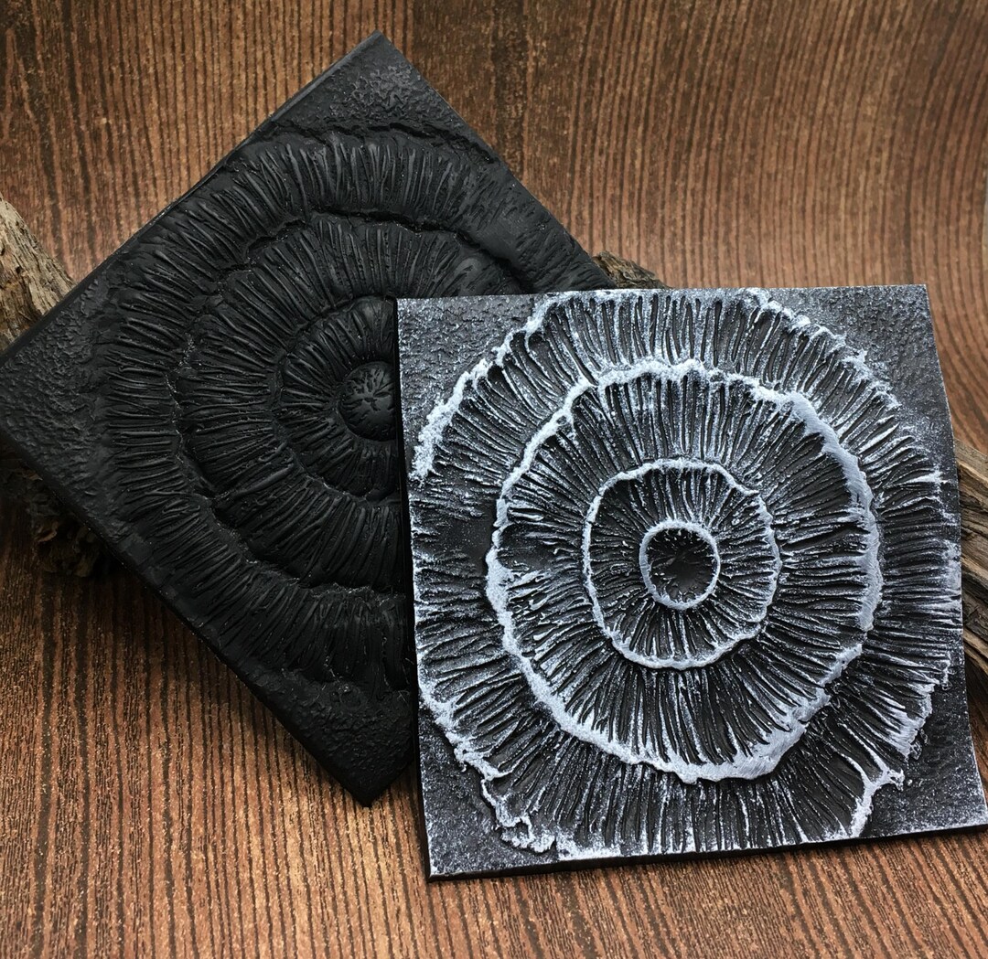22. Polymer Clay Texture Mat - Coral Pattern - Use With Polymer Clay ...