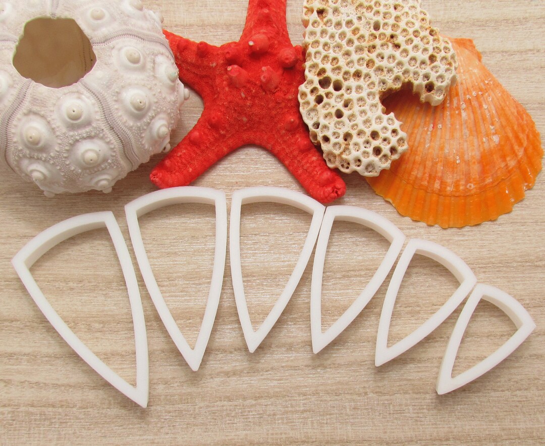 Polymer Clay Shape Cutter Clay Supplies 3D Printed Earring Cutter Sharp ...