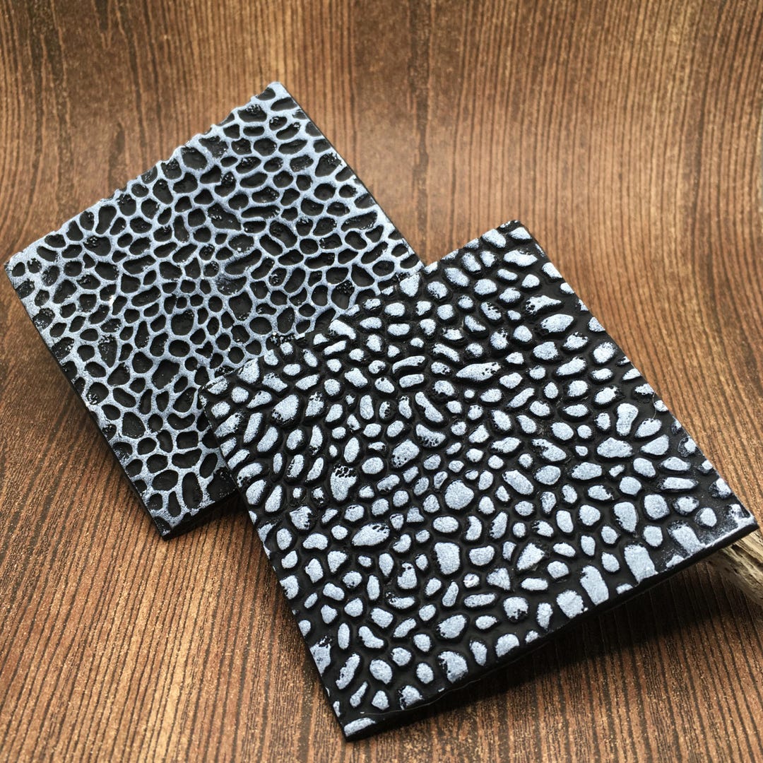 29. Polymer Clay Texture Mat - Pebble Pattern - Use on Polymer Clay ...