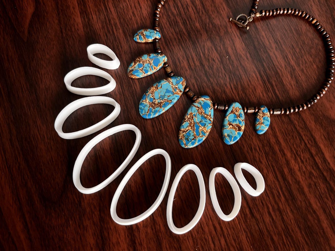 Pebble Cutter Set #4 - 8 Piece Set - Polymer Clay Abstract Mirror ...