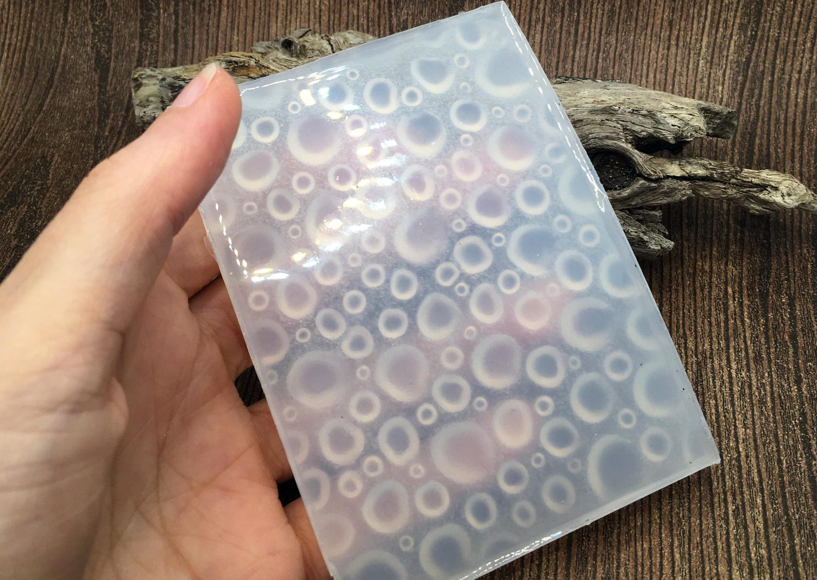 7. Flexible Silicone Texture Mat - Bubble Pattern - Use With Polymer ...