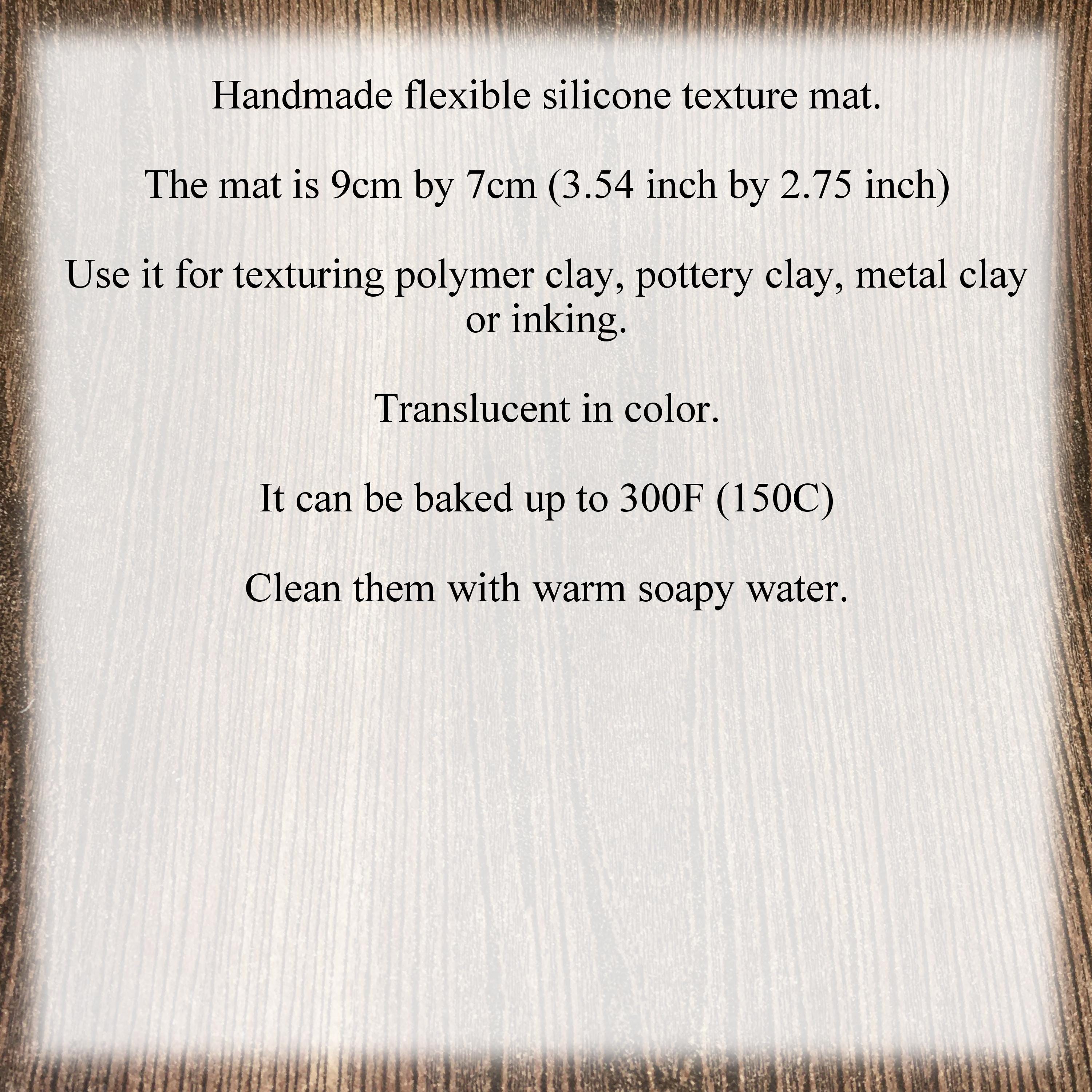 10. Flexible Silicone Texture Mat - Wave Pattern - Use With Polymer ...