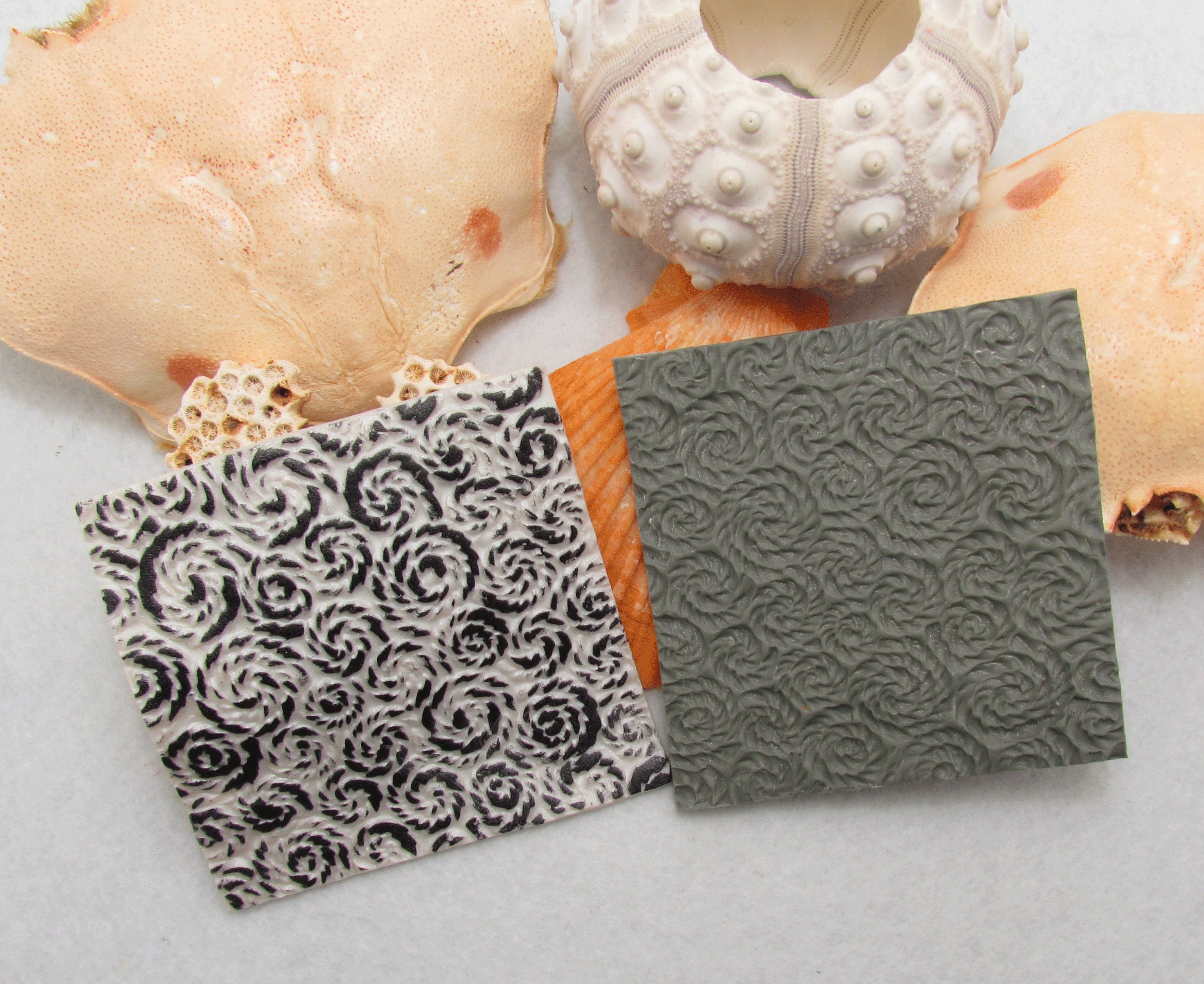 Polymer clay texture mat clay texture polymer clay mat | Etsy