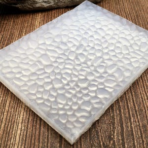 6. Flexible Silicone Texture Mat Use With Polymer Clay, Metal Clay ...