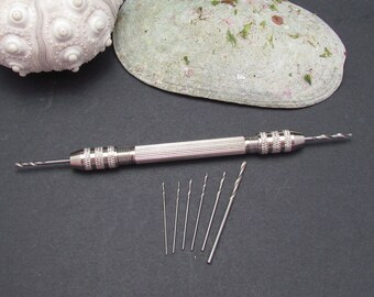 Hand Jewelry Drill Mini Hole Punch for Polymer Clay and Resin Craft 10 ...