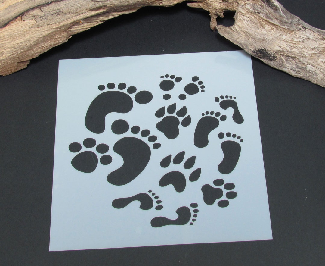 30. Polymer Clay Stencil (tracks) - Etsy