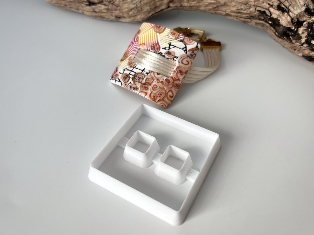 Polymer Clay Cutter - Square Donut Cutter #9 - Use With Polymer Clay ...