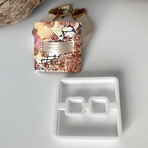 Polymer Clay Cutter - Square Donut Cutter #9 - Use With Polymer Clay, Pottery, Metal Clay to ...