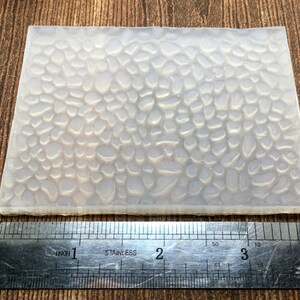 6. Flexible Silicone Texture Mat Use With Polymer Clay, Metal Clay ...