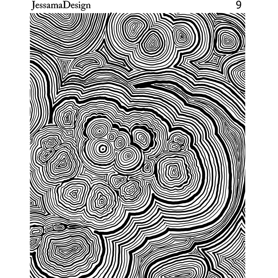 Polymer Clay Silkscreen (malachite Stone Pattern) Jessama Design ...