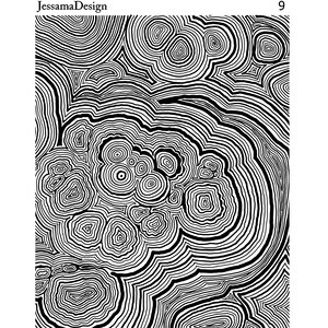 Polymer Clay Silkscreen (malachite Stone Pattern) Jessama Design ...