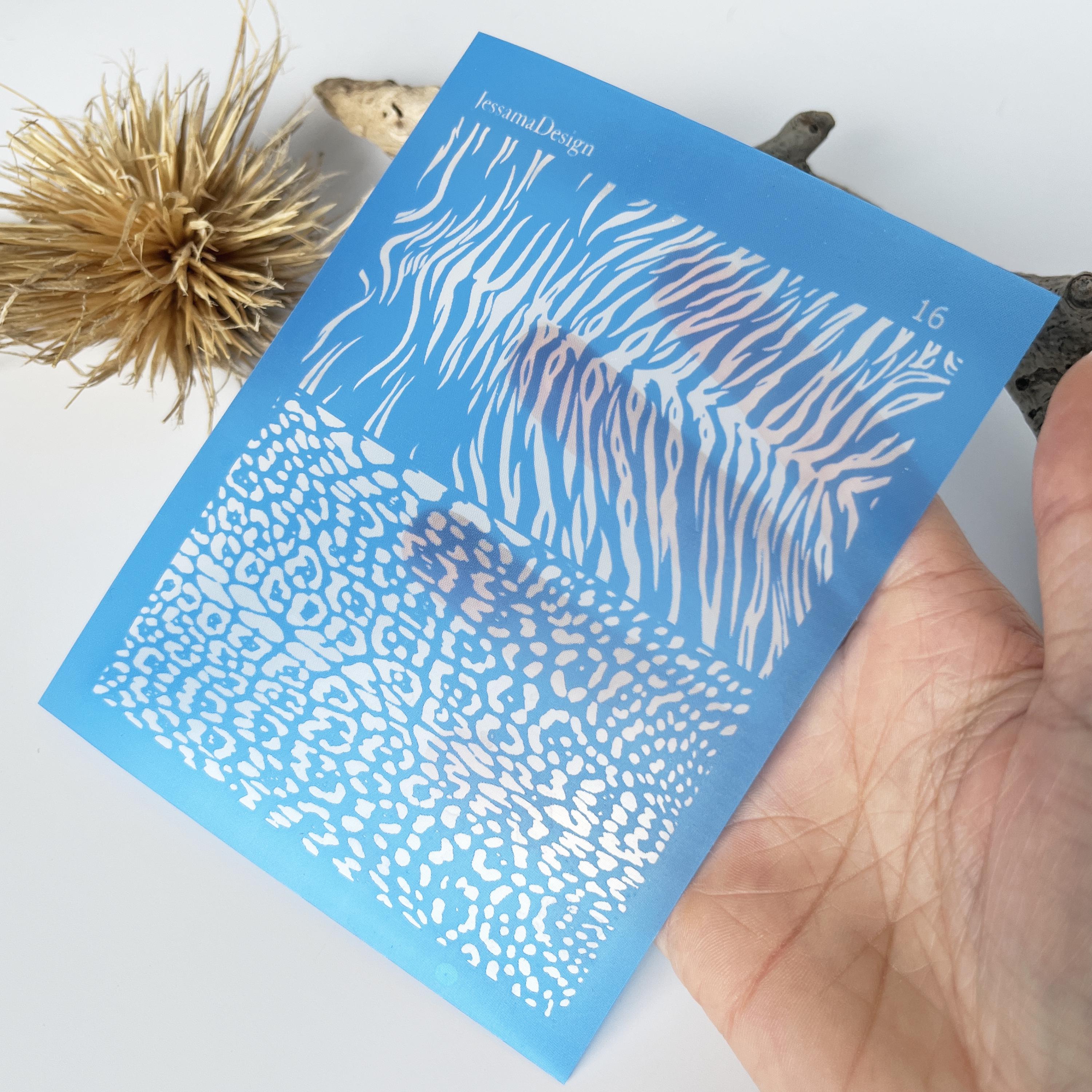 Polymer Clay Silkscreen (tiger & Leopard Animal Print ) Jessama Design ...