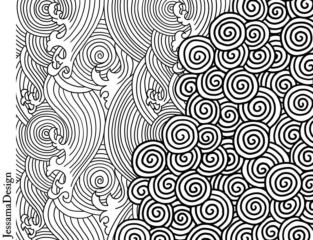 82. Polymer Clay Silkscreen tsunami - Etsy