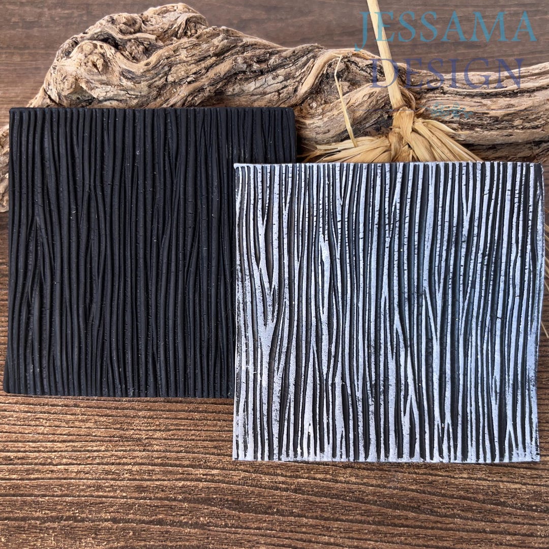 79. Polymer Clay Texture Mat - Animal Fur Pattern - Use With Polymer ...